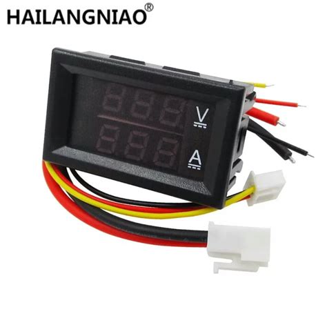Jual Digital Dc Voltmeter 0 100v Ammeter 10a Lcd Display Digital