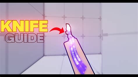 Rivals Knife Guide 🔪 Secret Tips You Must Know In Roblox Rivals