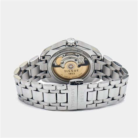Tissot Stainless Steel Couturier Quartz Womens Wristwatch At 1stdibs