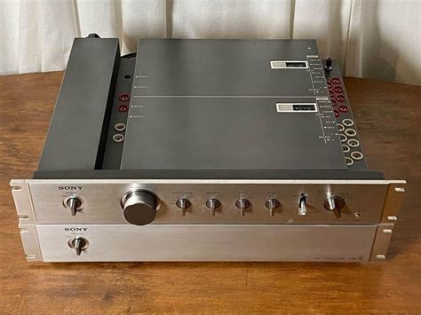 Sony Pre Esprit Ta E88 Preamp And Ta N86 Power Amp Serviced Aussie Audio Mart