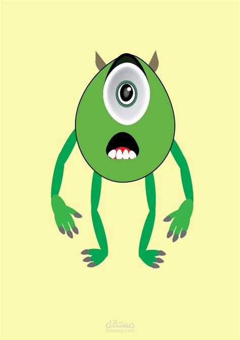 رسم اشكال كرتون ع الالستريتور مستقل