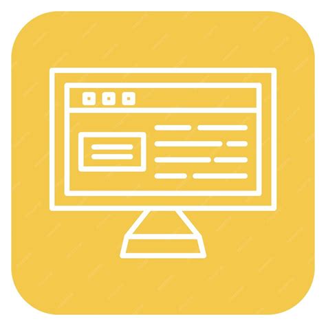 Premium Vector Web Interface Vector Illustration