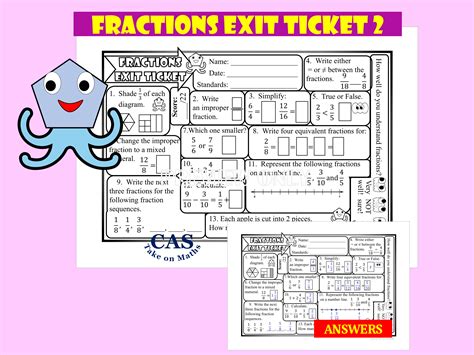 Fractions Exit Tickets Ks2 Ks3 Maths Exit Tickets Teaching Resources Fractions Exit Tickets Ks2 Ks3 Maths Exit Tickets Teaching Resources