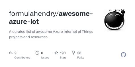 Github Formulahendry Awesome Azure Iot A Curated List Of Awesome Azure Internet Of Things