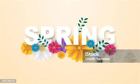 디자인 배너 프레임 꽃 봄 세일 배경에 아름 다운 벡터 일러스트 템플릿 배너입니다 개념에 대한 스톡 벡터 아트 및 기타 이미지