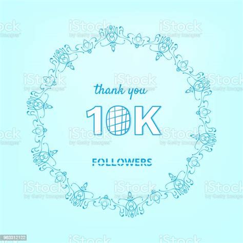 10 K 추종자 감사 합니다 게시물 소셜 미디어에 대 한 벡터 일러스트입니다 10에 대한 스톡 벡터 아트 및 기타 이미지 10 고풍스런 공유 개념 Istock