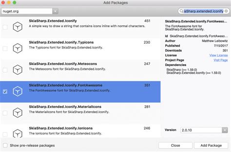 Use Inline Icons In Xamarinforms With Skiasharp Iconify