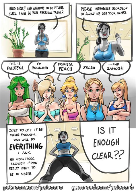Wii Fit Xxx Page 1 By Psicoero Hentai Foundry