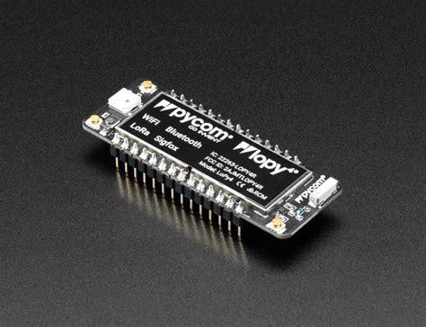 NEW PRODUCT Pycom LoPy WiFi BLE LoRa And Sigfox Adafruit Industries Makers Hackers
