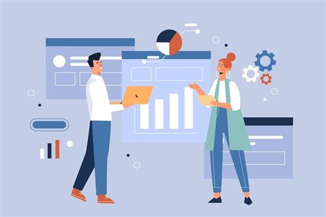 손으로 그린 비즈니스 전략 그림 무료 벡터