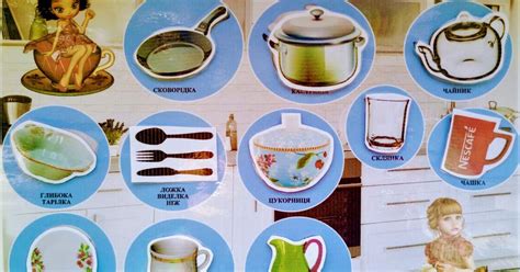 Дидактична гра Посуд для кухні Інші методичні матеріали Дошкільна