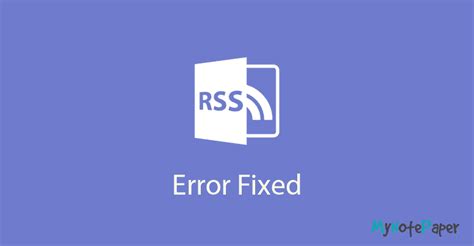 How To Fix Wordpress Rss Feed Errors Shoutsdev