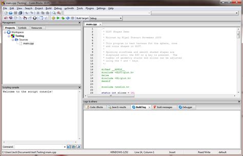 Как подключить Opengl в Codeblocks