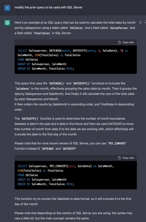Can Chatgpt Write Vba Code How About Sql Queries Yes But Access