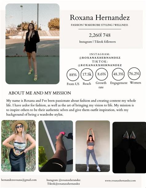 Roxana Hernandez S Portfolio Content