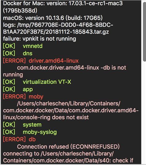 unable to open docker · issue 3336 · docker for mac · github