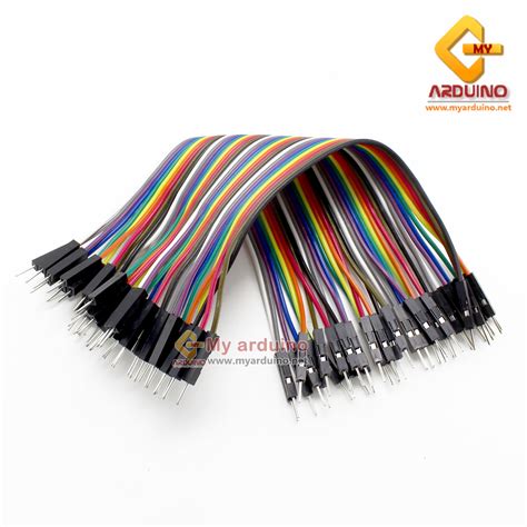 สายจั๊มเปอร์ 15cm ผู้ ผู้ Arduino Esp32 Esp8266 40 เส้น Jumper Wire ขาย Arduino อุปกรณ์