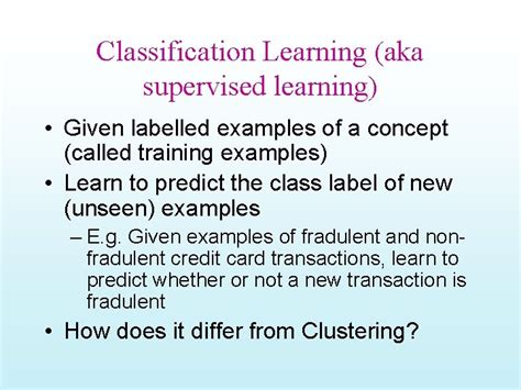 Text Classification Classification Learning Aka Supervised Learning Given