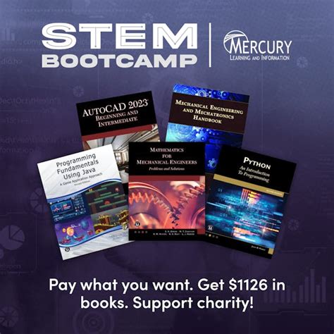 Humble Tech Book Bundle Stem Bootcamp By Mercury Learning