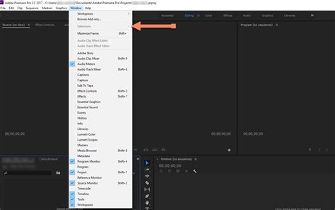 Solved Adobe Premiere Pro Installed Extensions Not Show Adobe
