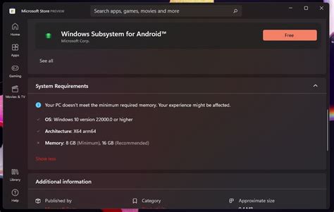 Windows Subsystem For Android Spotted On Microsoft Store Beebom