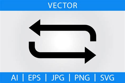 Vector Loop Arrows Glyph Icon Graphic By Muhammad Ali · Creative Fabrica Vector Loop Arrows Glyph Icon Graphic By Muhammad Ali · Creative Fabrica