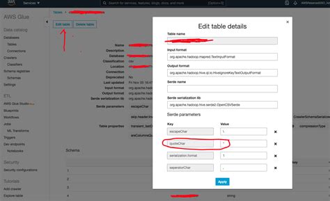 how to configure aws glue crawler to read csv file having comma in dataset stack overflow