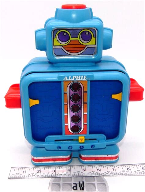 Vintage 1978 Playskool Alphie The Electronic Robot Computer Toy Only