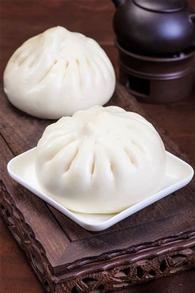 Pork And Mushroom Steamed Buns Unfamiliar China
