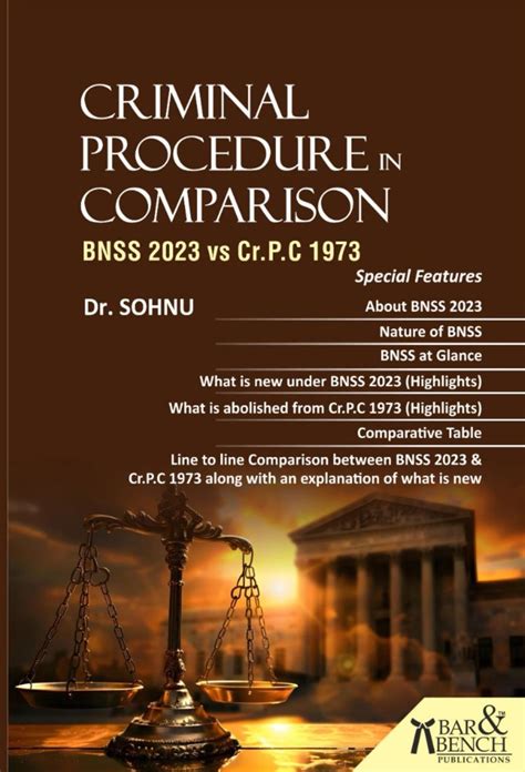 Criminal Procedure In Comparison Bnss V Crpc Online Books Bazaar