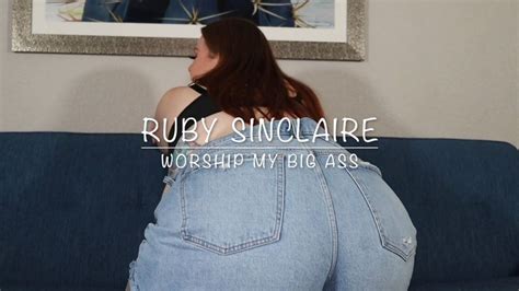 Pedsrmedsproductions Ruby Sinclaire Worship My Big Ass Manyvids