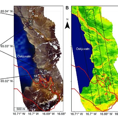 A Drone Derived Orthomosaic Showing The Rock Sample Locations Download Scientific Diagram