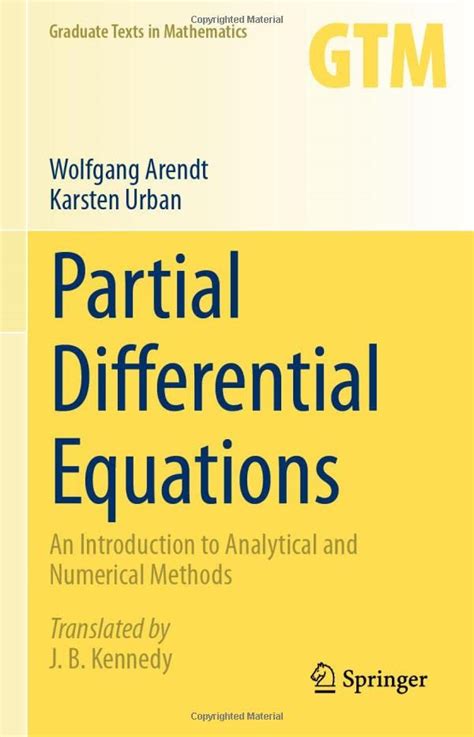 Partial Differential Equations An Introduction To Analytical And