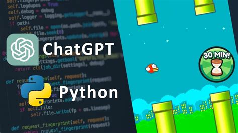 用 Chatgpt 30 分鐘，製作一個 2d 卷軸跳躍遊戲 Python Flappybird Chatgpt Youtube