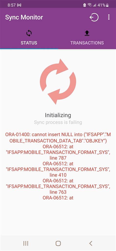 Mobile Device Initialization Error Ifs Community