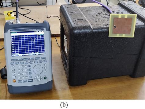 A Radiation Pattern And B Impedance Measurement Set Up Download