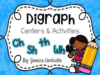 Digraph Centers By Jessica Contratto Teachers Pay Teachers