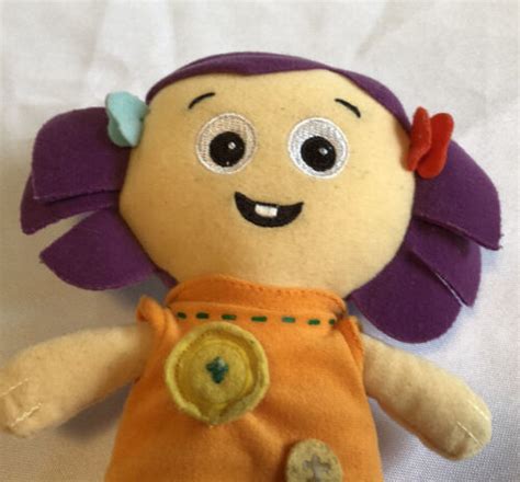 Toy Story 3 Dolly Plush Rag Doll Pixar Disney Purple Hair Orange Dress