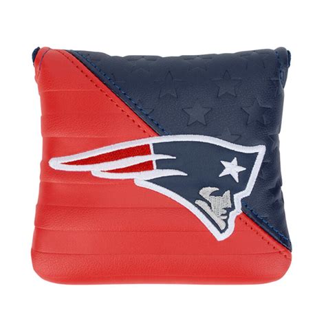 Taylormade New England Patriots Mallet Headcover Black Square Golf