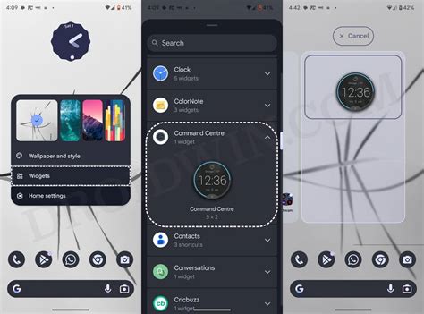 Install Motorola Weather Clock Battery Widget On Any Android