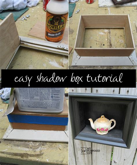 Making A Shadow Box Picture Frame At Megan Blackmon Blog
