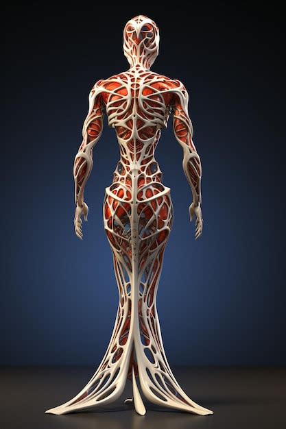 Premium Photo 3d Cartoon Of An Bones Full Body