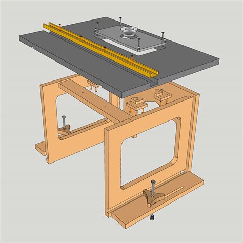 DIY Trim Router Table Plans