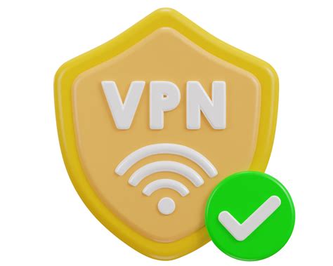 3d Safe Vpn Network Icon Illustration 34974345 Png