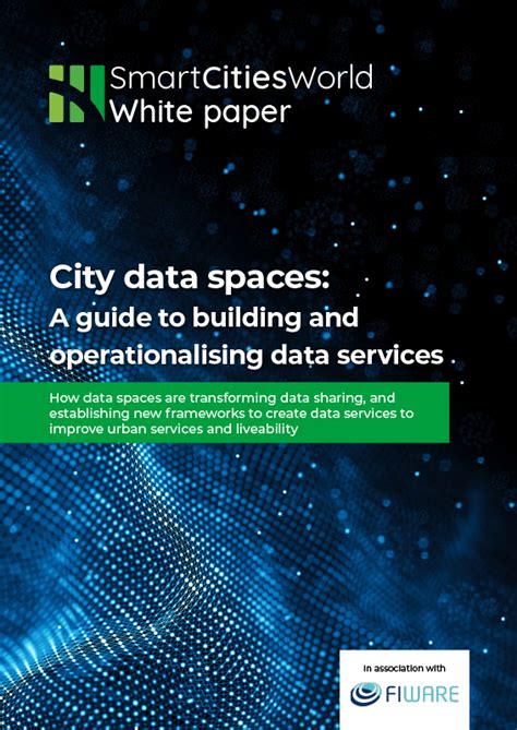 City Data Spaces A Guide To Building And Operationalising Data