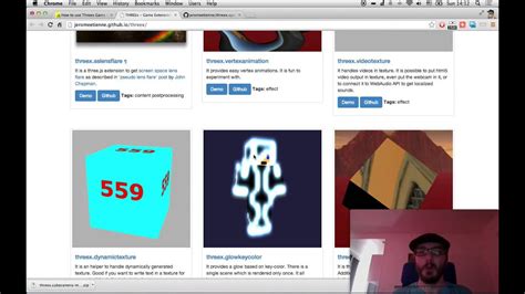 How To Use Threex Game Extension For Threejs Youtube