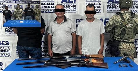 ¡cae Célula Narco En Santiago Yaveo Armas Drogas Y Dos Detenidos Tras