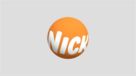 Nick Logo Sphere Download Free 3d Model By Martaveusjackson14