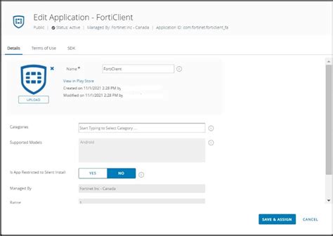 Configuring Workspace One Integration Forticlient 7 2 0 Fortinet Document Library
