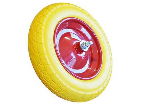 Točak Za Kolica Puna Guma Žuti Alatcoop